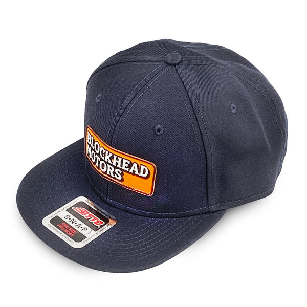 Blockhead Motors Snapback – Heaps Good Garage